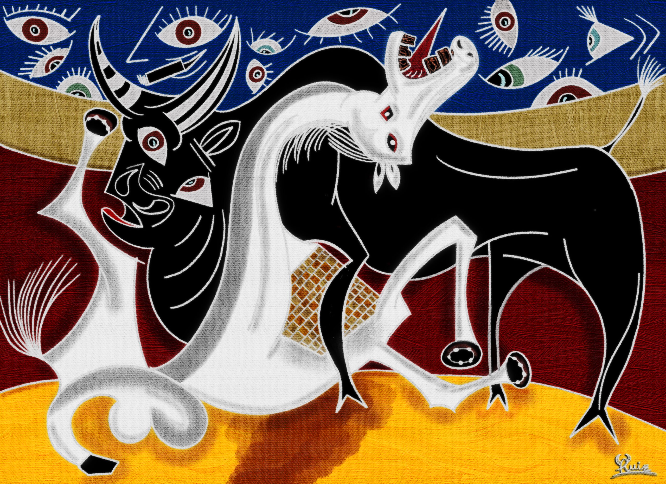 Abstract nature dance - Ruiz ART